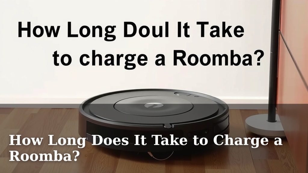 How Long Does It Take to Charge a Roomba?
